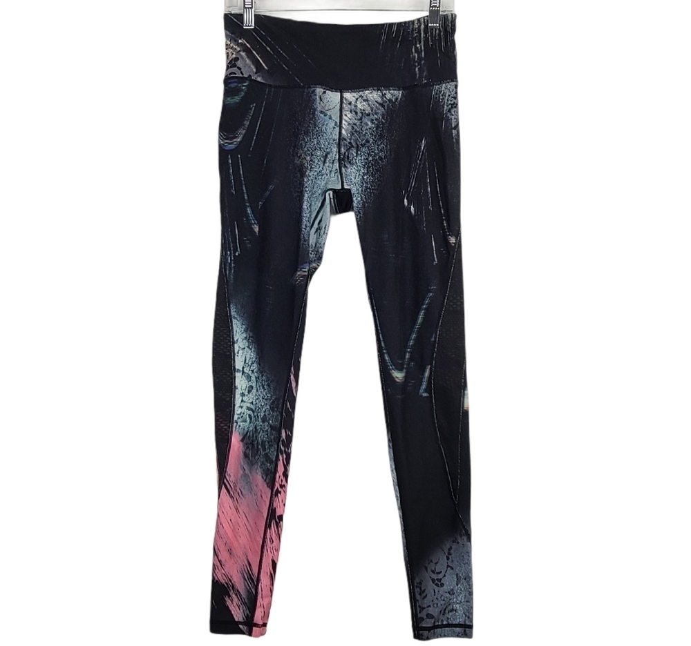 Nanette Lepore Leggings Mesh Texture Medium - Gem